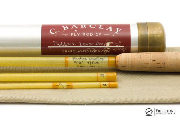 Barclay, Chris - Paddock Lemon Drop 7'6" 3pc 4-5wt Fiberglass Rod ...