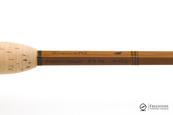 Bob Clay (Riverwatch) - 8'3" PB, 2/2 4-5wt Semi-Hollow Quad Bamboo Rod ...