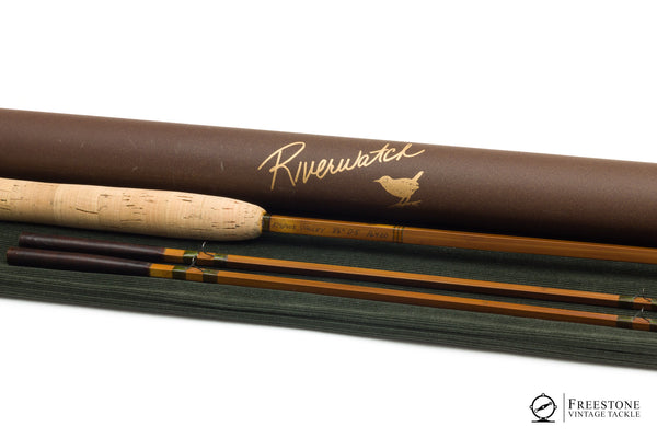 Bob Clay (Riverwatch) - Model D-5, 8'6" 2/2 5wt Hollow Built Bamboo Ro ...