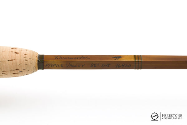 Bob Clay (Riverwatch) - Model D-5, 8'6" 2/2 5wt Hollow Built Bamboo Ro ...