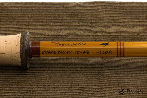 Bob Clay (Riverwatch) - Dean's Kispiox, 12' 3/2, 7-8wt Bamboo Rod ...