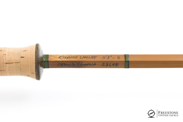 Bob Clay (Riverwatch) - Dean's Skeena, 11'3" 3/2, 6wt Bamboo Rod ...