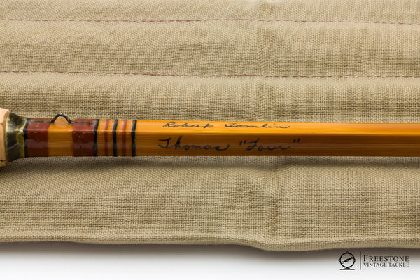 Carlson, C.W. Thomas Four 7'6" 3/2 6wt Bamboo Rod - Freestone Vintage Tackle