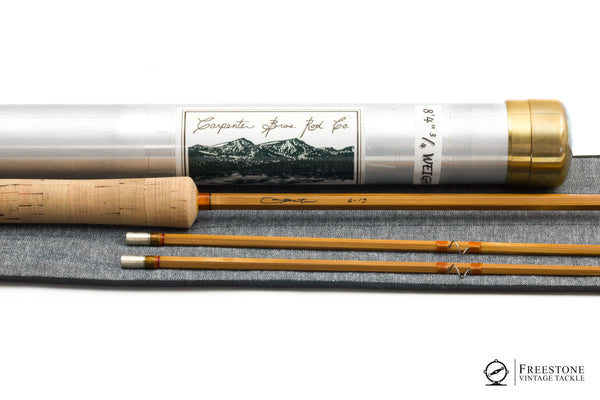 Carpenter, Cris - 8'4" 2/2 3-4wt Hollow Built Bamboo Rod - Freestone ...