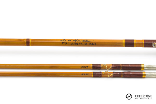 Howells, G.H. - 7'3" 2/2 3wt Bamboo Rod - Freestone Vintage Tackle