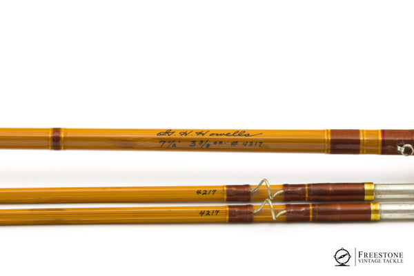Howells, G.H. - 7'6" 2/2 6wt Bamboo Rod - Freestone Vintage Tackle