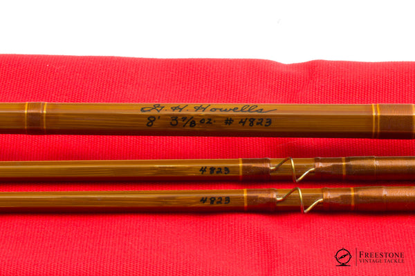 Howells, G.H. - 8' 2/2 5wt (3 7/8oz) Bamboo Rod - Freestone Vintage Tackle