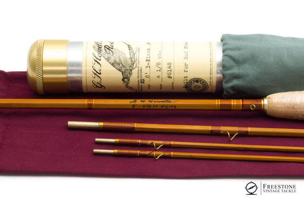 Howells, G.H. - 8' 3/2 4wt Bamboo Rod - Rare 3pc Howells! - Freestone ...