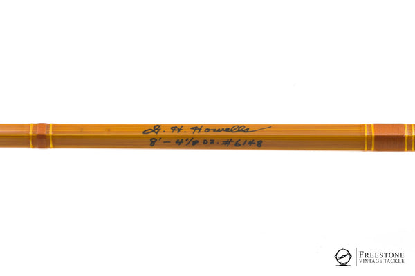 Howells, G.H. - 8' 3/2 4wt Bamboo Rod - Rare 3pc Howells! - Freestone ...