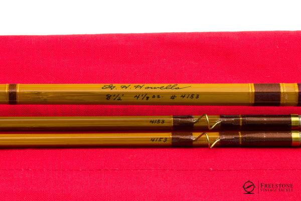 Howells, G.H. - 8'6" 2/2 5wt (4 1/8oz) Bamboo Rod - Freestone Vintage ...