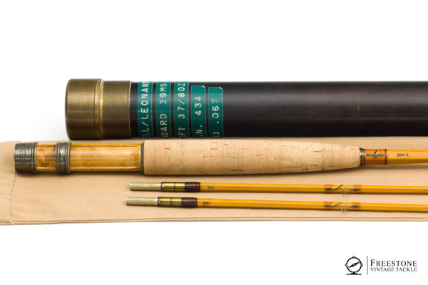 Leonard, H.L. - Model 39M-5, 7'6" 2/2 5wt Bamboo Rod - Freestone Vintage Tackle
