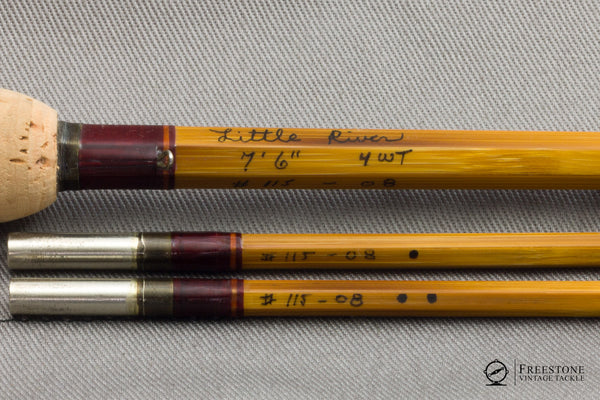 Menscer, D.W. (Little River Rods) - 7'6" 2/2 4wt Bamboo Rod - Freestone ...