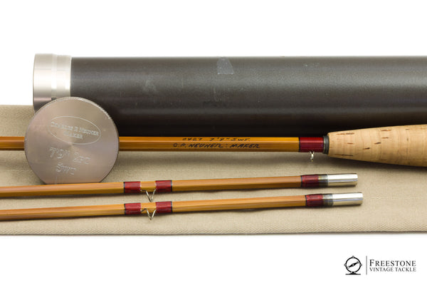 Neuner, C.P. - 7'9" 2/2 5wt Bamboo Rod - Freestone Vintage Tackle