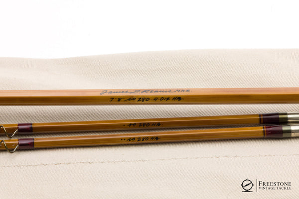 Reams, James - 7'8" 2/2 3wt Hollow Bamboo Rod - Freestone Vintage Tackle