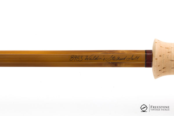 Reid, J.M. - Model 8983, 8'9" 3/2 8wt Spliced Joint Bamboo Rod ...