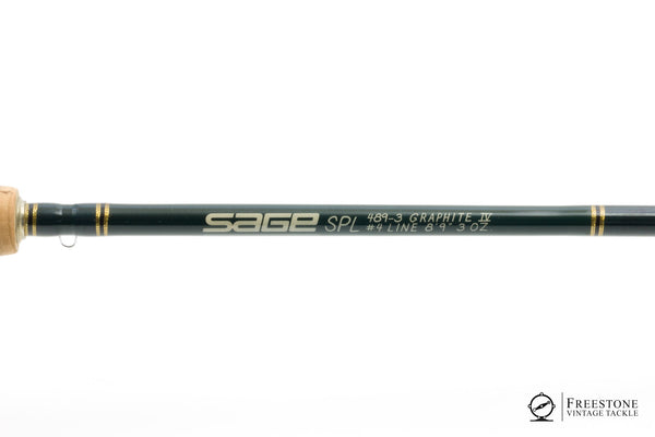Sage - SPL Center Axis 489-3, 8'9" 4wt Graphite Rod & Reel - Freestone ...