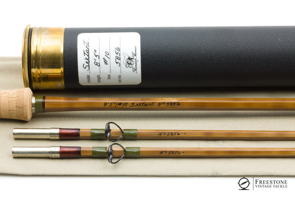 Thomas & Thomas - Sextant 8'5" 2/2 10wt Bamboo Rod - Freestone Vintage Tackle