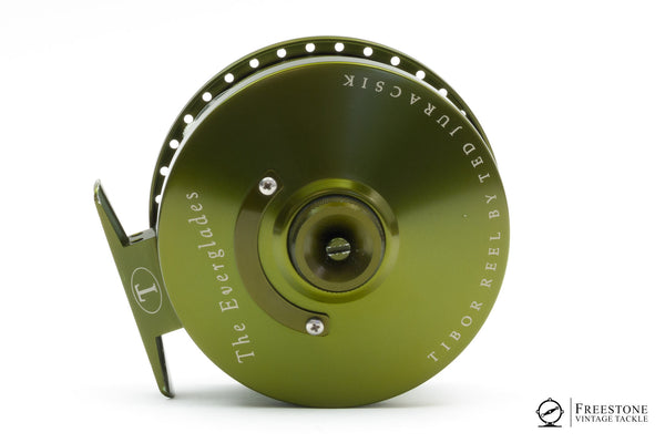 Tibor - 'Everglades' 3 3/4" Fly Reel - Deep Green - Freestone Vintage ...