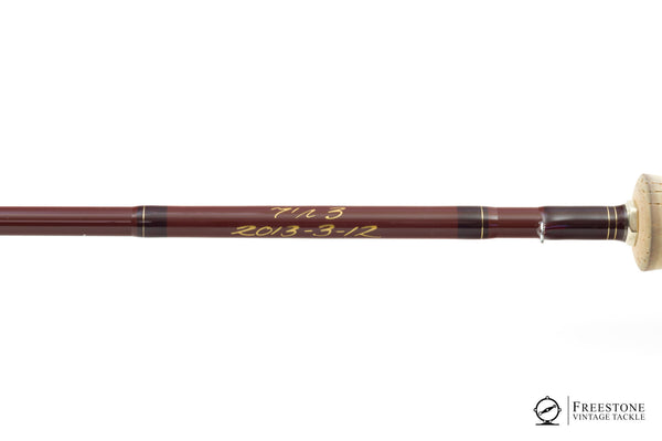 Tom Morgan Rodsmiths - 7' 2pc 3wt Fiberglass Rod - Freestone Vintage Tackle