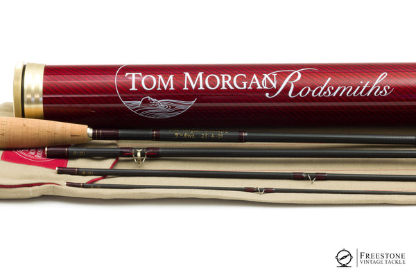 Tom Morgan Rodsmiths - 9' 4pc 4wt Graphite Rod - Freestone Vintage Tackle