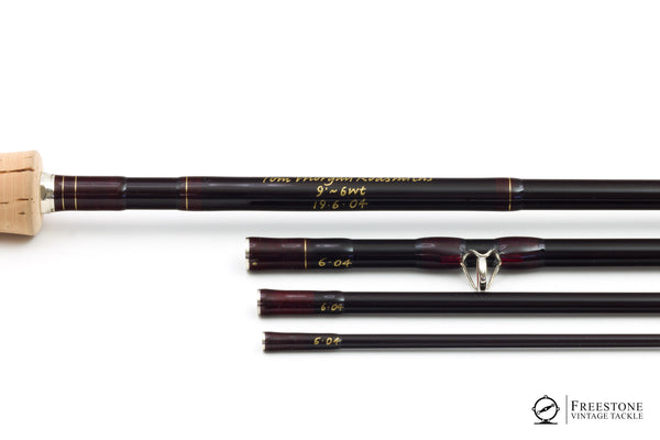 Tom Morgan Rodsmiths - 9' 4pc 6wt Graphite Rod - Freestone Vintage Tackle