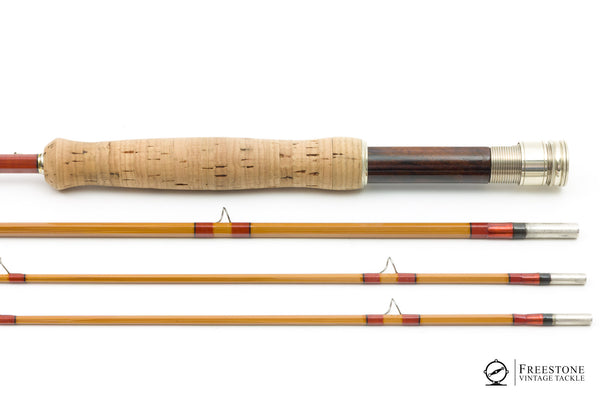 Volcano Rods (R. Johnson) - 7'6" 3/2 5wt Hollow Nodeless Bamboo Rod ...