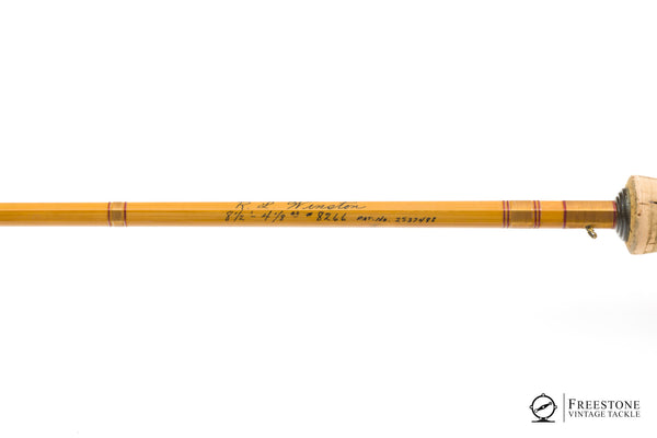 Winston - 8'6" 2/1, 4 1/8oz (5/6wt) Bamboo Rod - Freestone Vintage Tackle