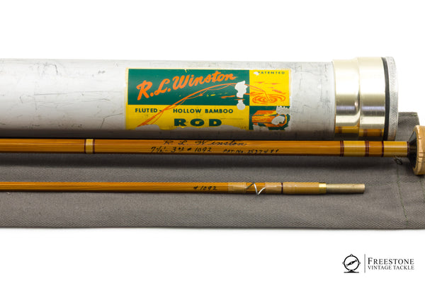 Winston, R.L. - 7'6" 2/1 4wt (3oz) Bamboo Rod - Freestone Vintage Tackle