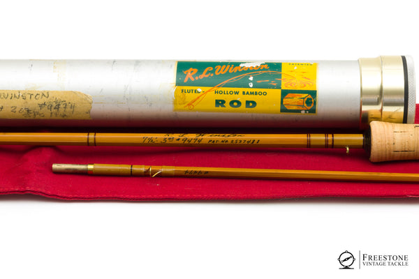 Winston, R.L. - 7'6" 2/1 4wt (3oz) Bamboo Rod - Freestone Vintage Tackle
