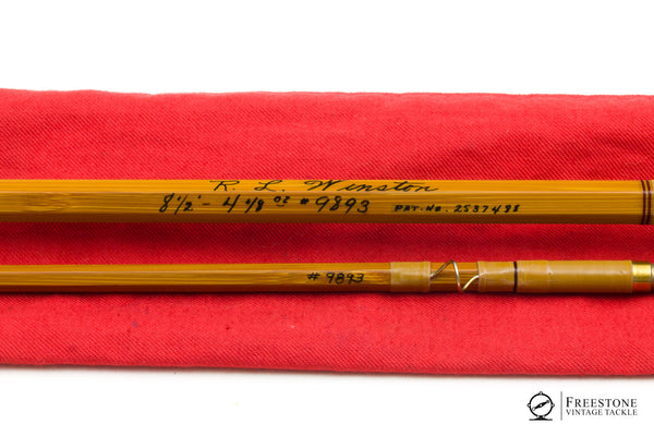 Winston, R.L. - 8'6" 2/1 5wt (4 1/8oz) Bamboo Rod - Freestone Vintage ...