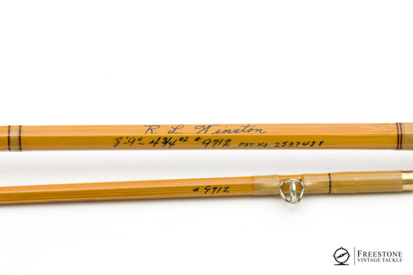 Winston, R.L. - 8'9" 2/1 7-8wt (4 3/4oz) Bamboo Rod - Freestone Vintage ...