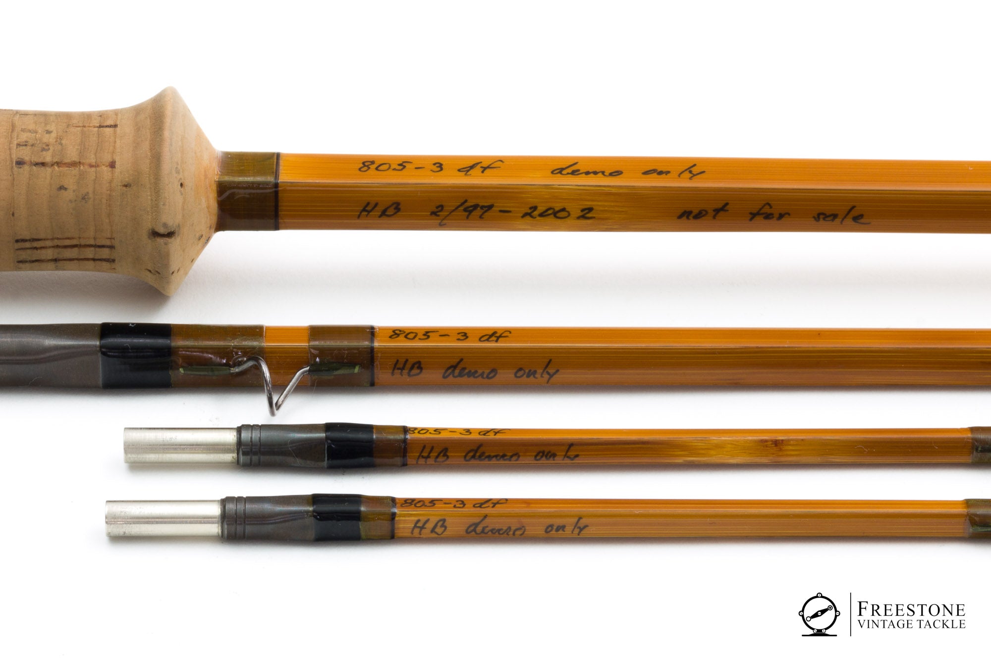 Brandin, Per - Model 805-3df HB, 8' 3/2 5wt Hollowbuilt Quad Bamboo Ro ...