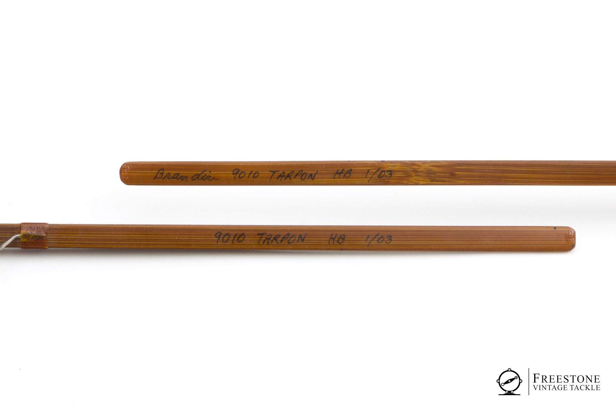 Brandin, Per - Model 9010, 9' 2/1 10wt, Spliced Joint Quad Bamboo Rod ...