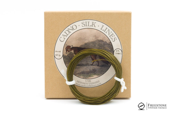 Cadno Silk Lines - DT4 Olive - Freestone Vintage Tackle