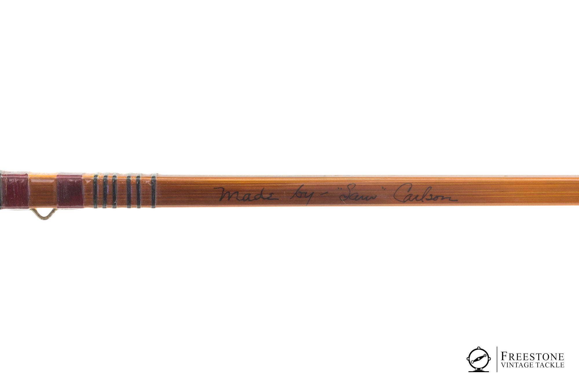 Carlson, Sam - Thomas Four, 8' 2/2 5wt Quad Bamboo Rod - Freestone ...