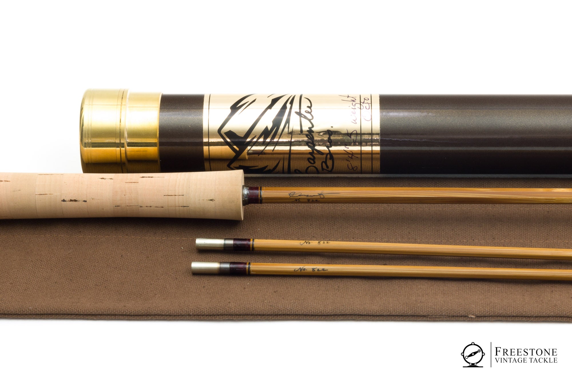 Carpenter, Cris - 8'4" 5wt 2/2 Hollow Built, 8-strip Bamboo Fly Rod ...