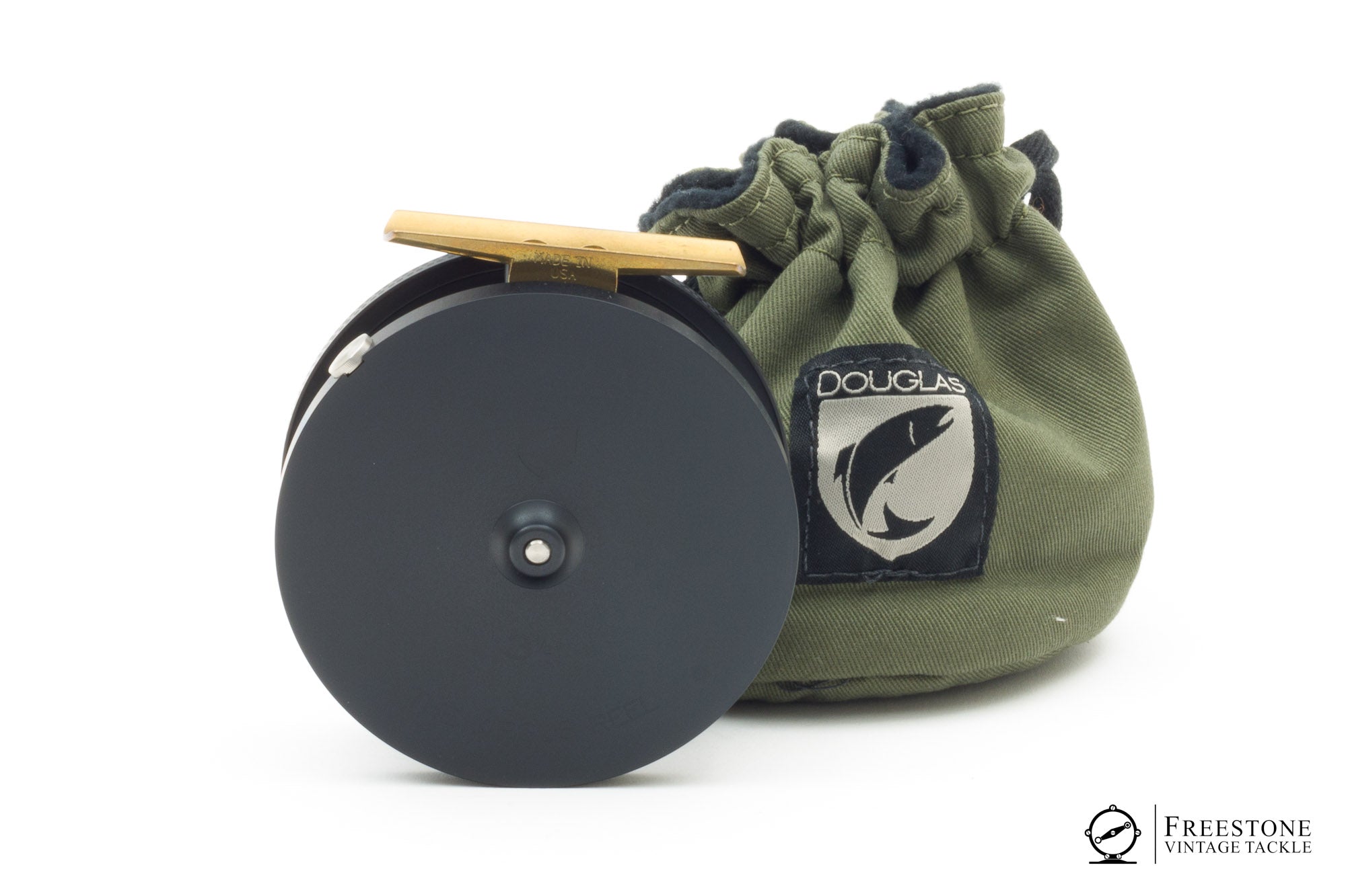 Douglas - "The Argus" 3 1/2" Fly Reel - Freestone Vintage Tackle