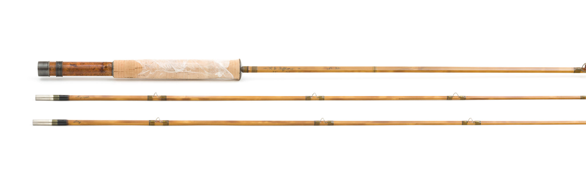 Hoffhines, R.W. - 7'9" 2/2 5wt Penta Hollow Built Bamboo Fly Rod ...