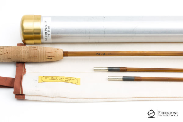 Ifert, Jim - 7'9" 5wt, 2/2 "Para 14" Bamboo Rod - Freestone Vintage Tackle