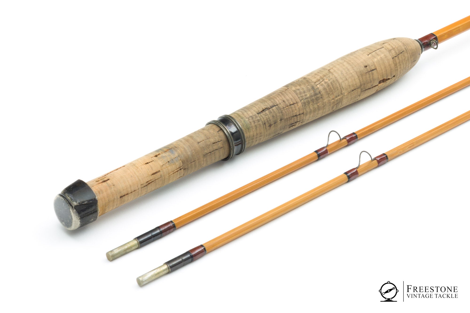 Leonard, H.L. - Duracane 754, 7'6" 2/2 4wt Bamboo Rod - Freestone Vintage Tackle