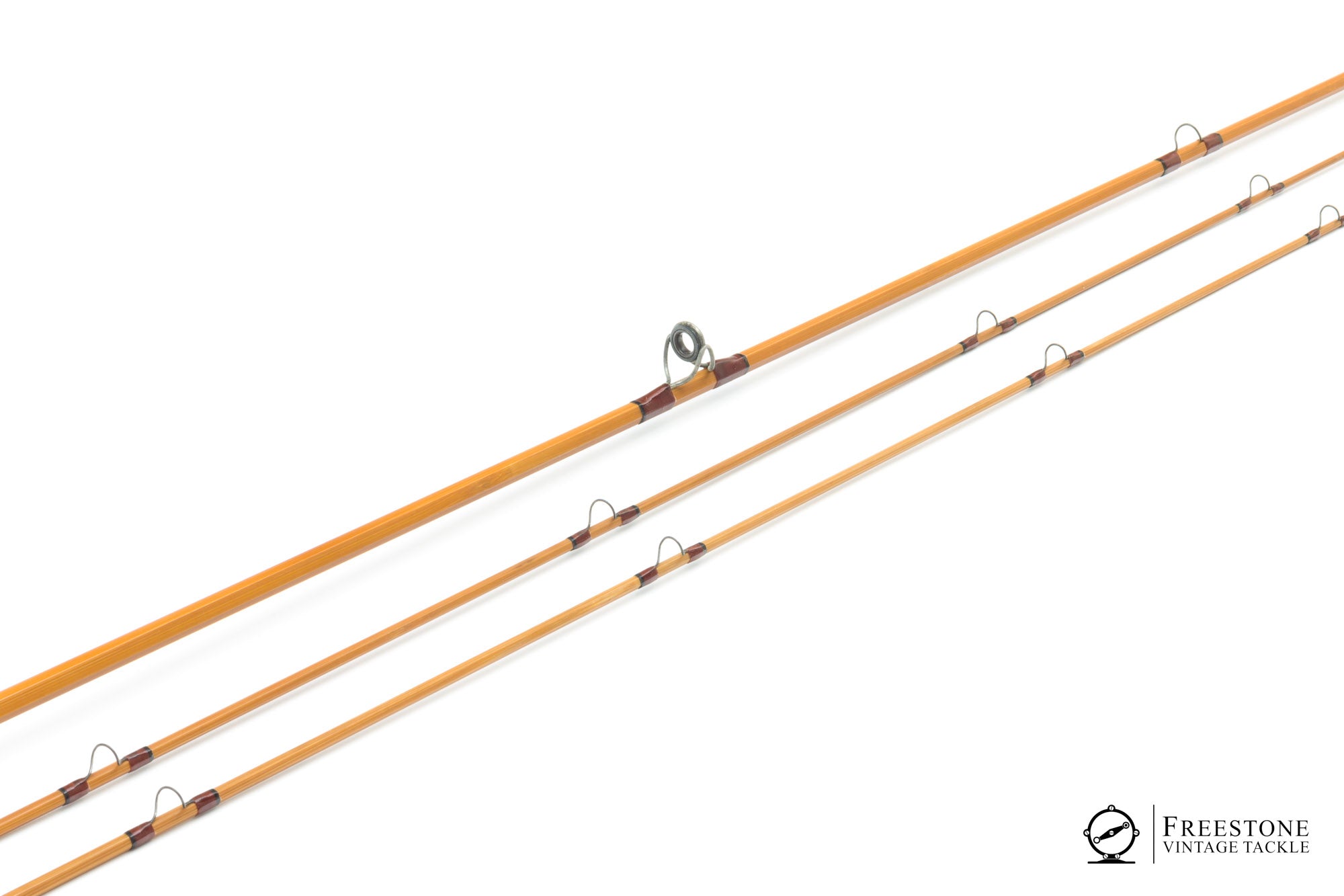Leonard, H.L. - Duracane 754, 7'6" 2/2 4wt Bamboo Rod - Freestone Vintage Tackle