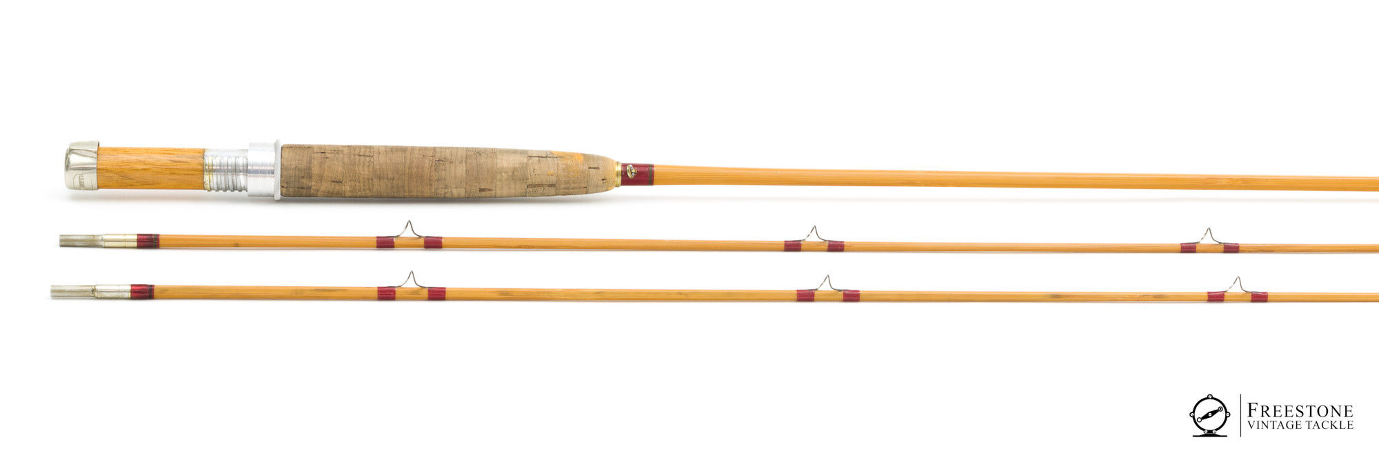 Leonard, H.L. - Model 39, 7'6" 2/2 5wt Bamboo Rod - Freestone Vintage Tackle