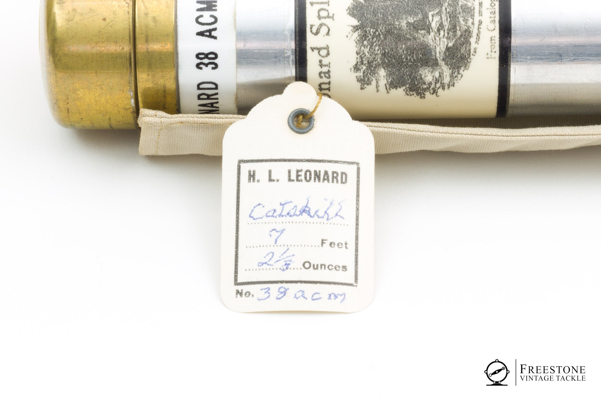 Leonard, H.L. - Model 38ACM, 7' 2/2 4wt Bamboo Rod - Pre-fire - Freestone Vintage Tackle