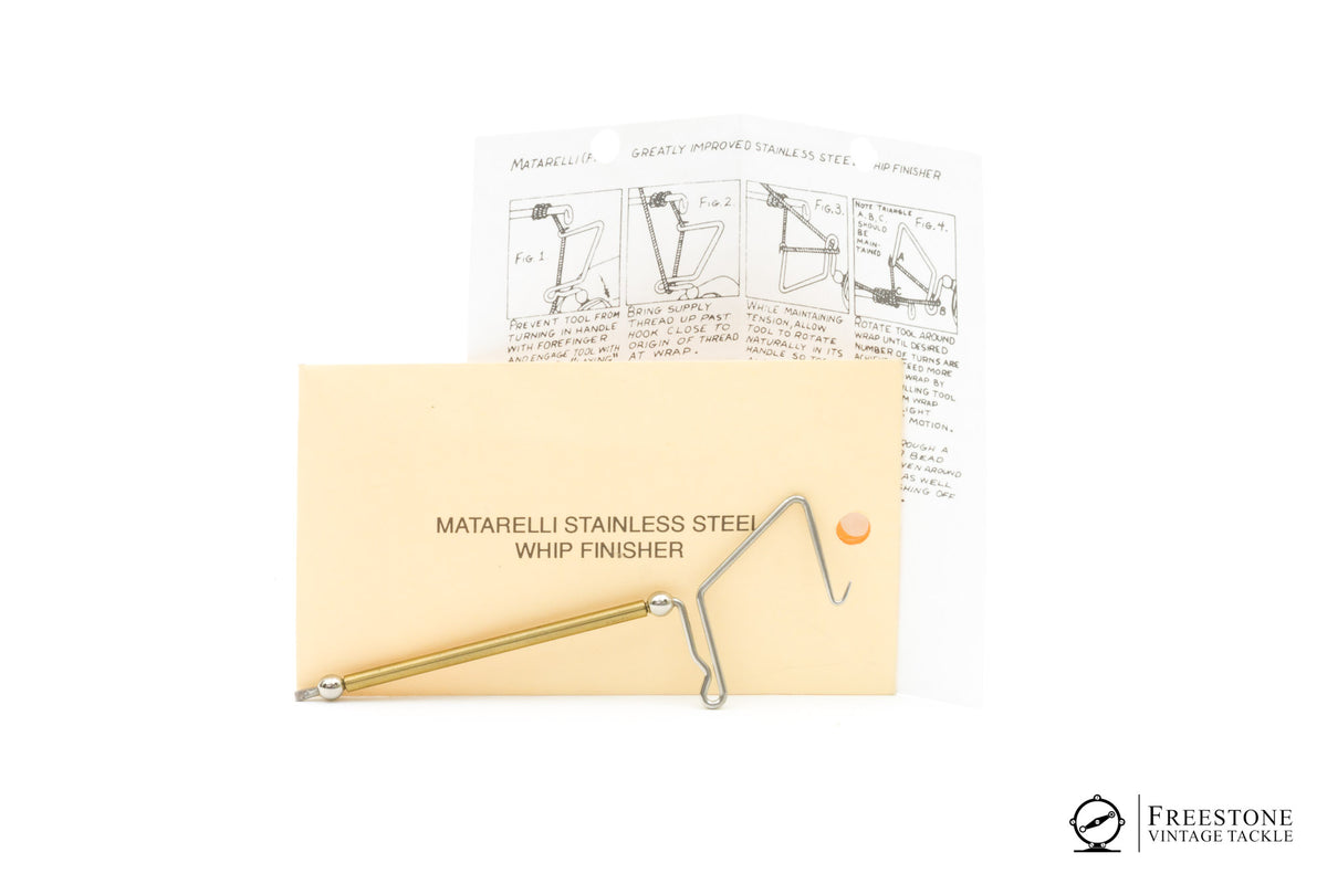 Matarelli, Frank - Whip Finisher - Freestone Vintage Tackle