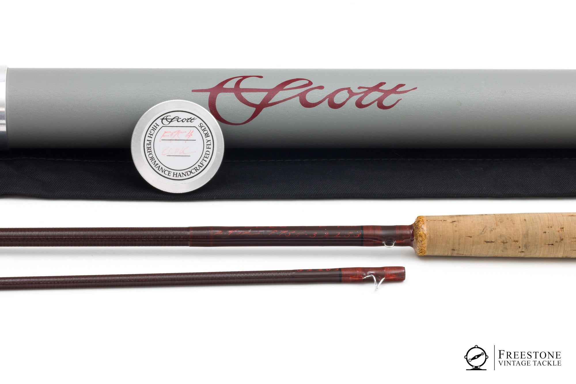 Scott Fly Rods - F754, 7'6" 2-piece 4wt Fiberglass Fly Rod - Freestone ...