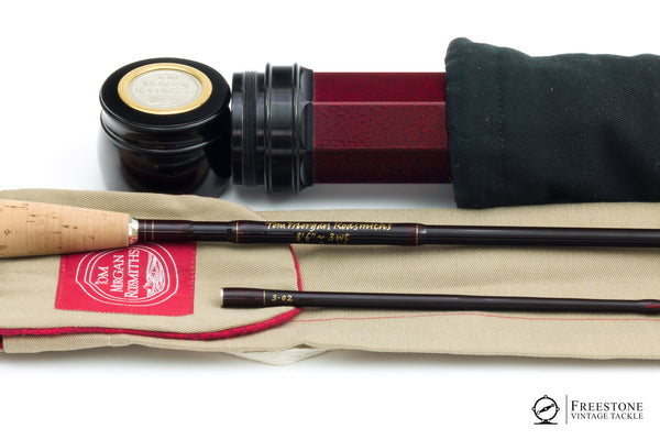 Tom Morgan Rodsmiths - 8'6" 2pc 3wt Graphite Rod - Freestone Vintage Tackle