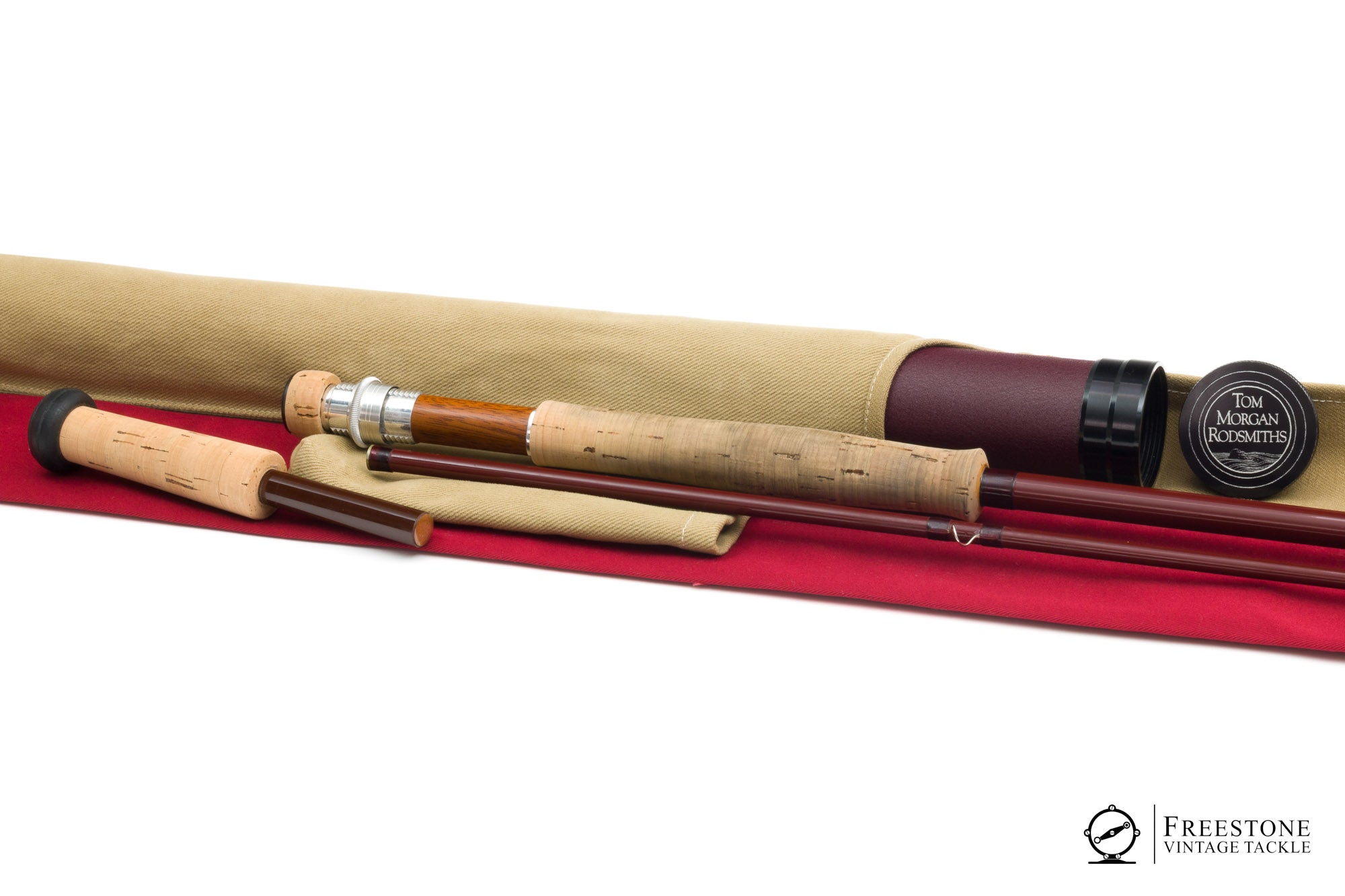 Tom Morgan Rodsmiths / Per Brandin - 8'6" 2pc 7wt Fiberglass Rod ...