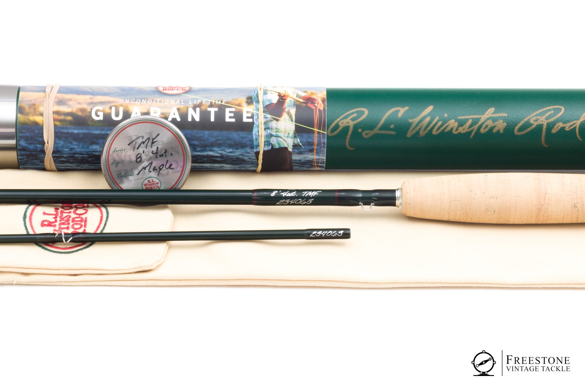 Winston - 8' 2-piece 4wt "Tom Morgan Favorite" Graphite Rod - Freestone ...