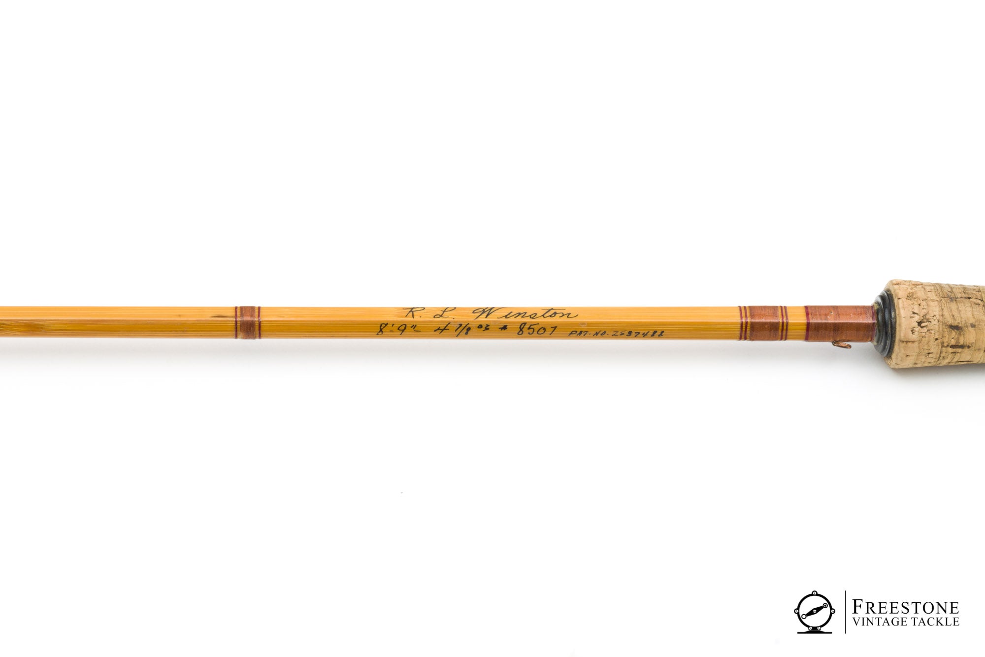 Winston, R. L. - 8'9" 2/1, 4 7/8oz (7wt) Bamboo Fly Rod - Freestone ...